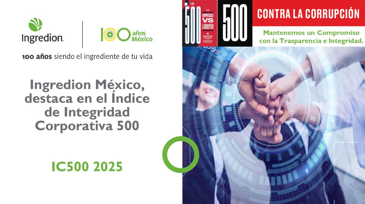 Ingredion destaca en el Índice de Integridad Corporativa 2025